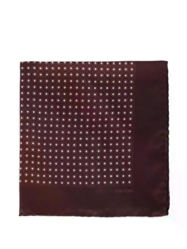 TOM FORD Dot-print Pocket Square