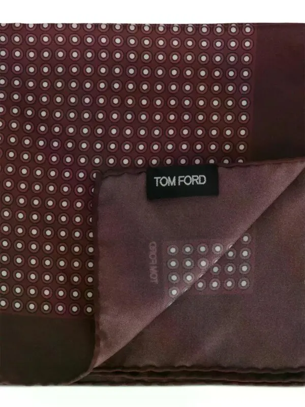 TOM FORD Dot-print Pocket Square
