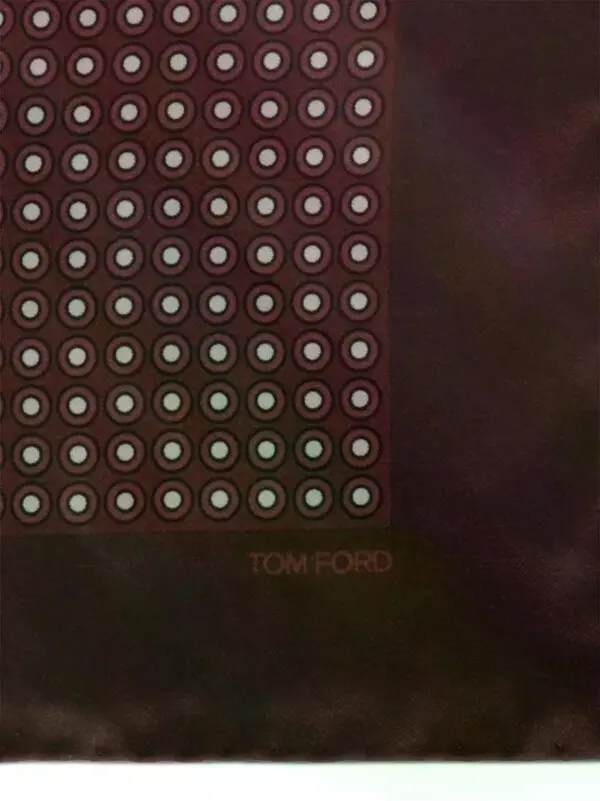 TOM FORD Dot-print Pocket Square