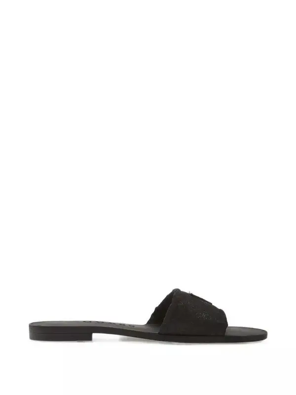 Guess Elysone Logo-print Flat Sandals