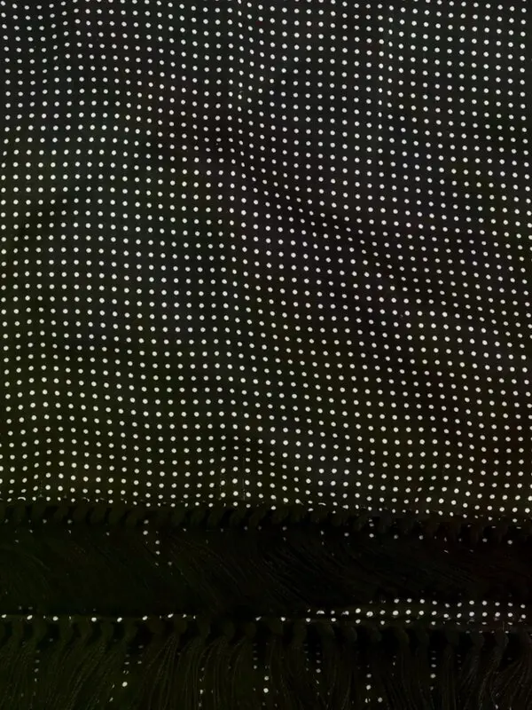TOM FORD Polka-dot Fringed Scarf