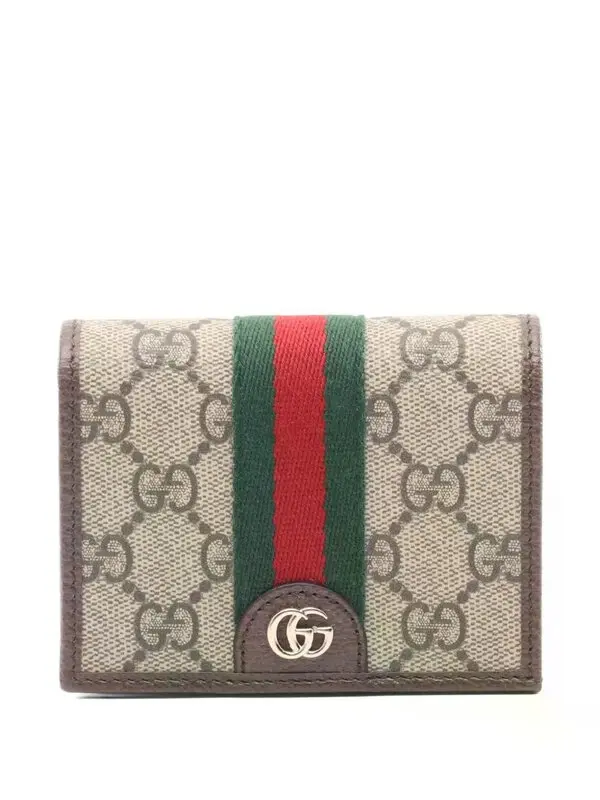Gucci Ophidia Gg Supreme Leather Wallet