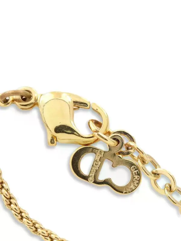 Dior Emblem Logo Necklace