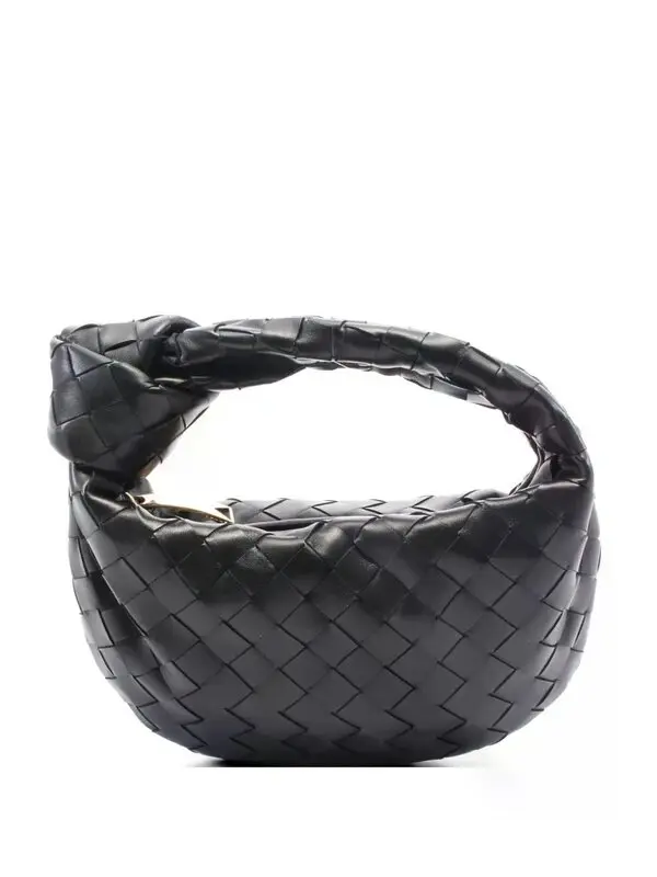Bottega Veneta Mini Jodie Leather Tote Bag - Black