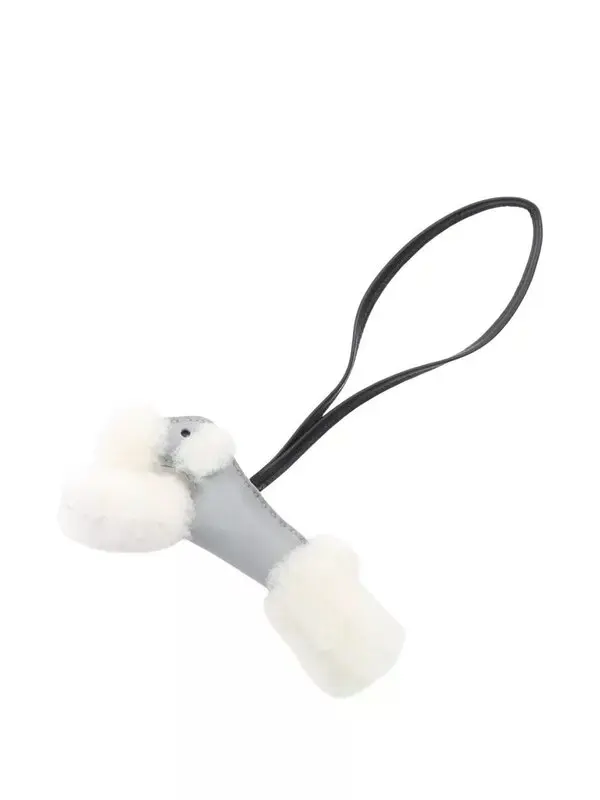 Hermès Shearling Poodle Bag Charm