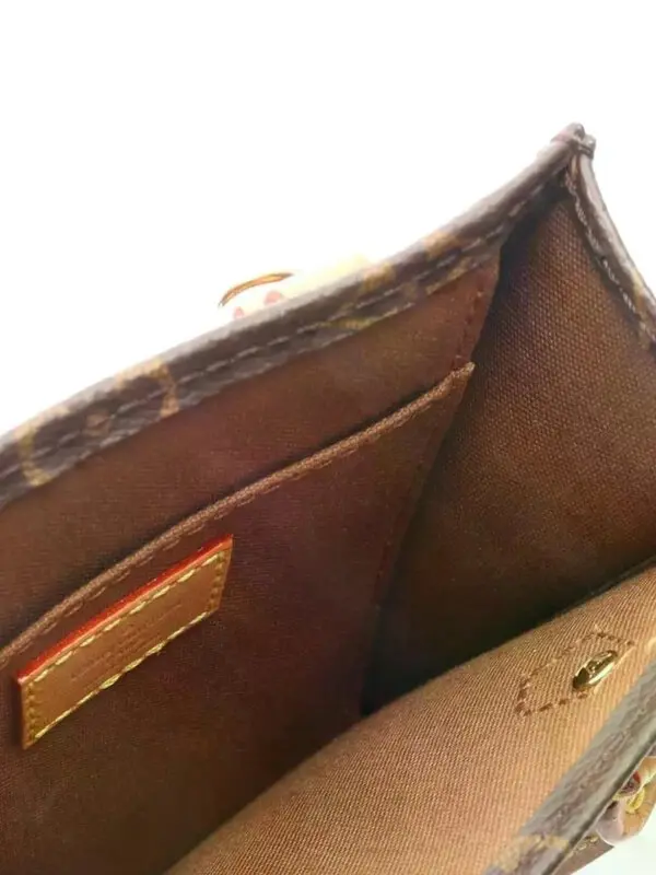 LOUIS VUITTON Petite Sac Plat Monogram Tote Bag