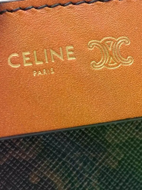 Celine Triomphe Cubo Two-way Handbag