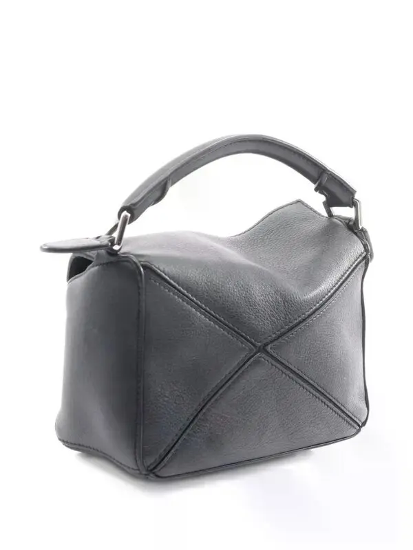 Loewe 2000s Mini Puzzle Leather Tote Bag