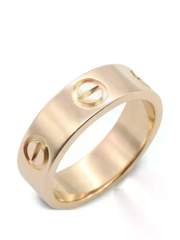 Cartier 18kt Rose Gold Love Ring - Pink