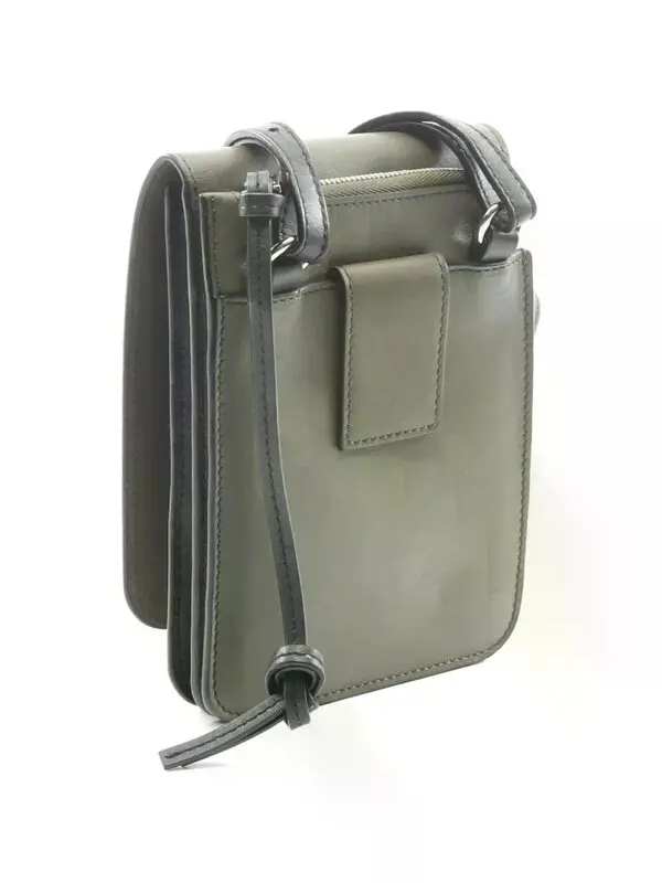 Loewe Gusset Flat Crossbody Bag - Green