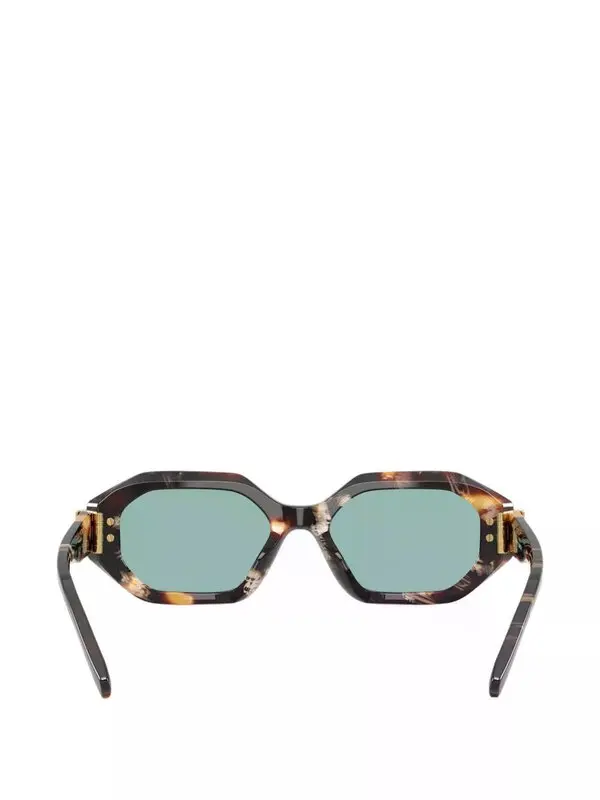 Tory Burch Double T Geometric Sunglasses
