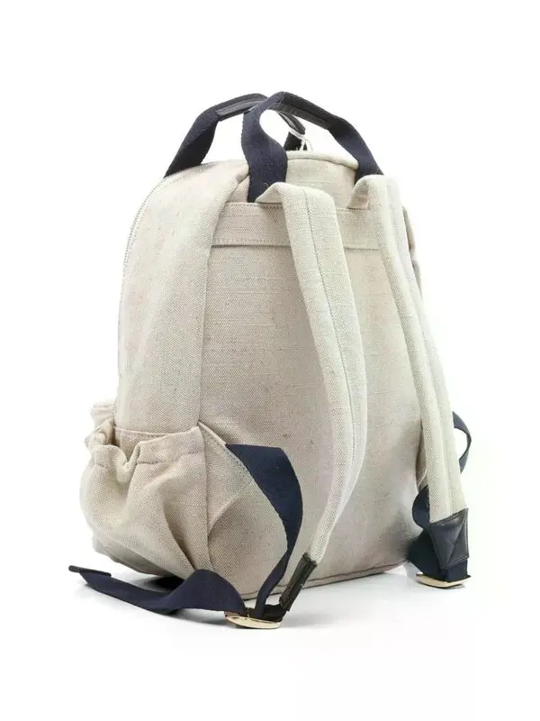 Chloé Canvas Logo-strap Backpack