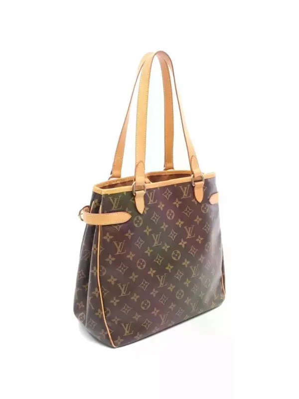 LOUIS VUITTON Monogram Vertical Batignolles Tote Bag