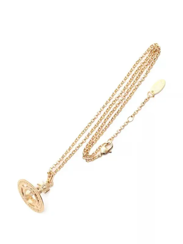 VIVIENNE WESTWOOD Tiny Orb Rhinestone Necklace