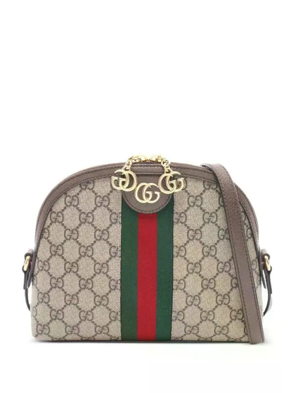Gucci Ophidia Gg Supreme Crossbody Bag - Neutrals