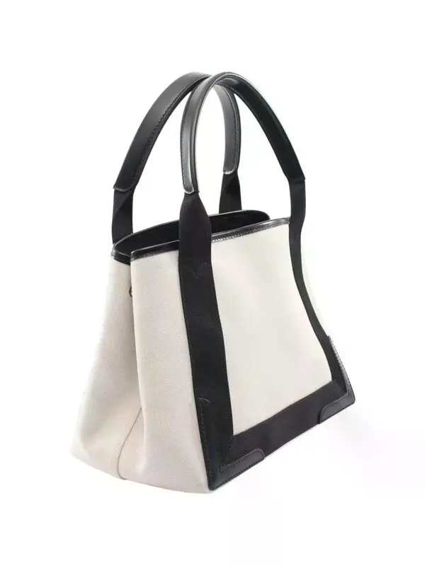 Balenciaga Navy Cabas Tote Bag