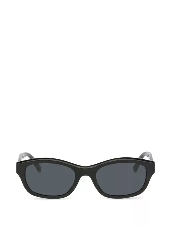 Saint Laurent Rectangle-frame Sunglasses - Black