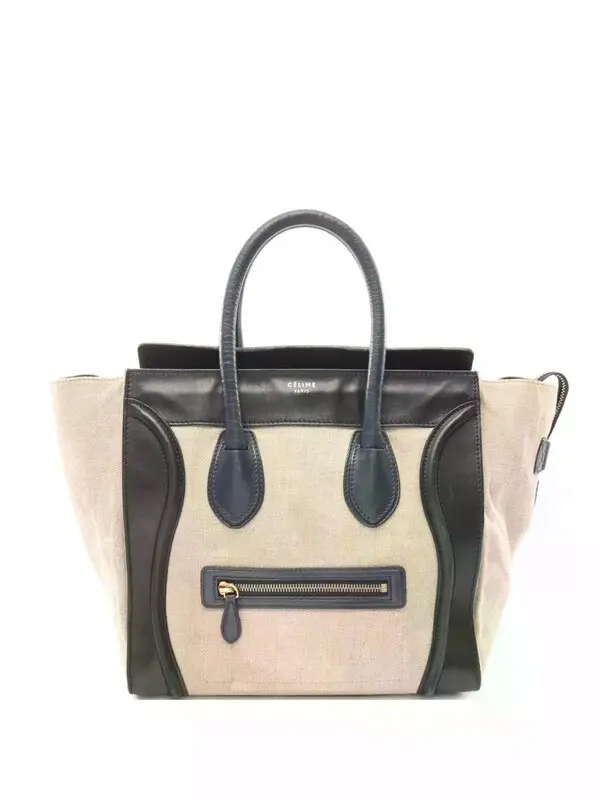 Celine 2000s Mini Luggage Shopper Tote Bag