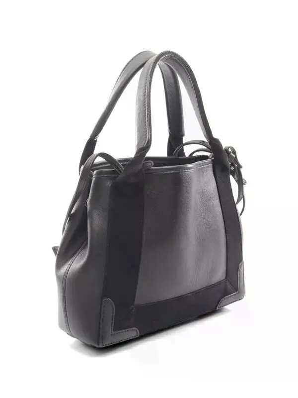 Balenciaga Navy Cabas Tote Bag