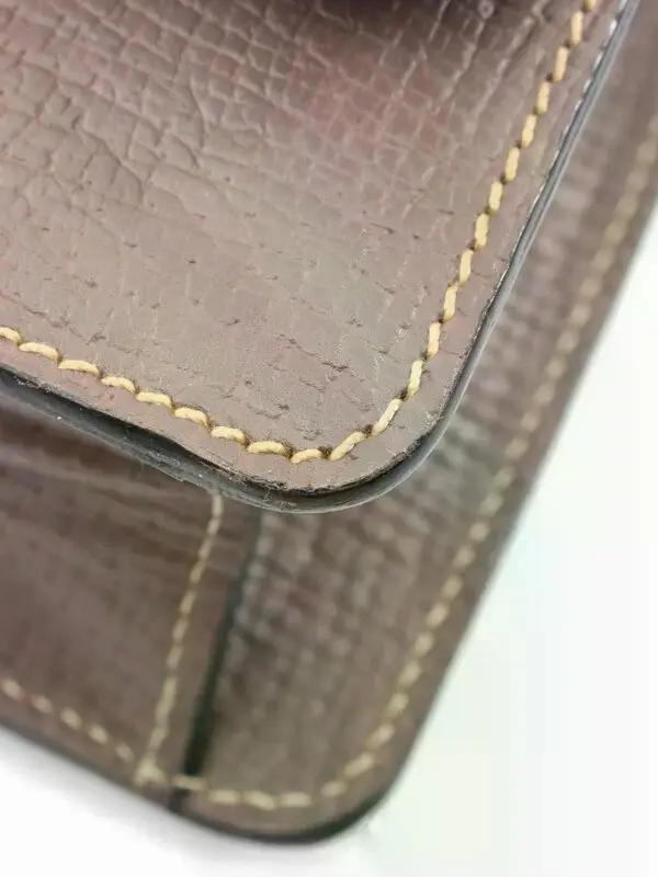 Loewe 2000s Barcelona Leather Two-way Handbag