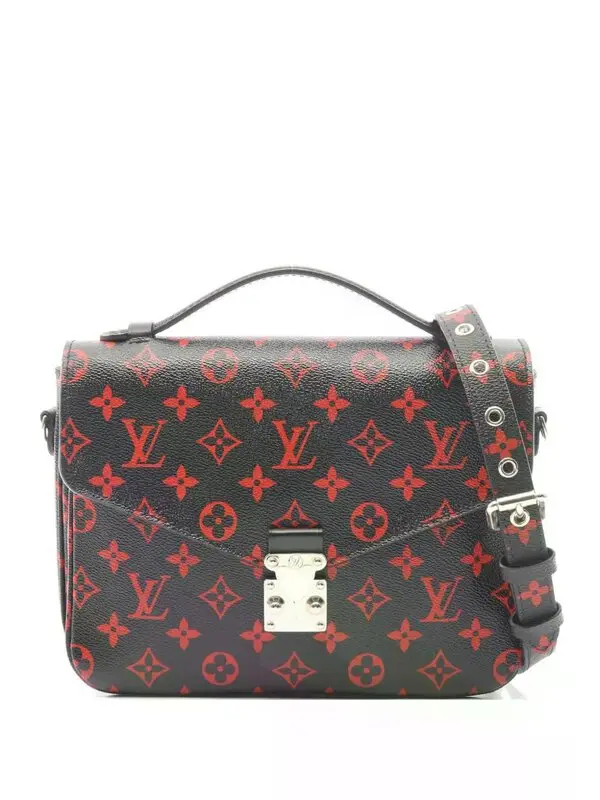 LOUIS VUITTON Monogram Tote Bag - Black