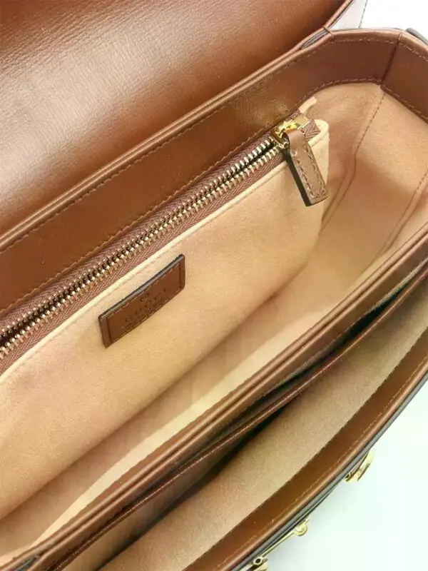 Gucci 1955 Horsebit Monogram Shoulder Bag