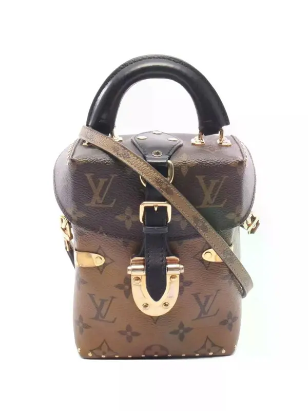 LOUIS VUITTON Monogram Camera Box Shoulder Bag