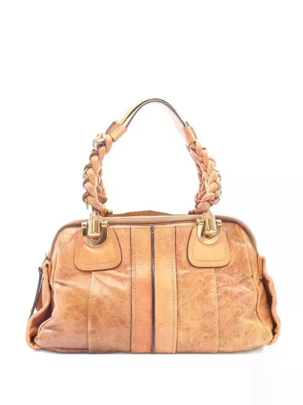 Chloé Eloise Braided Handbag - Brown
