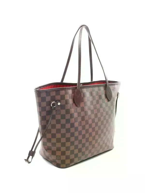 LOUIS VUITTON 2011 Mm Neverfull Damier Ébène Tote Bag