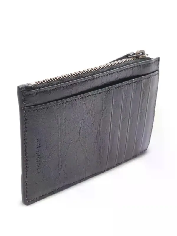 Balenciaga 2020s Le City Studded Coin Wallet
