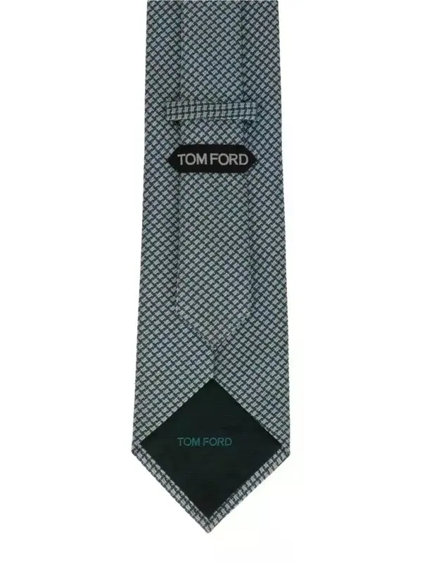 TOM FORD Geometric Pattern Neck Tie