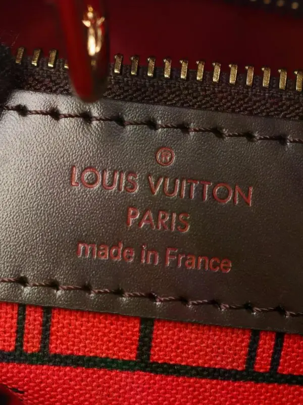 LOUIS VUITTON Damier Ebene Neverfull Pm Tote Bag