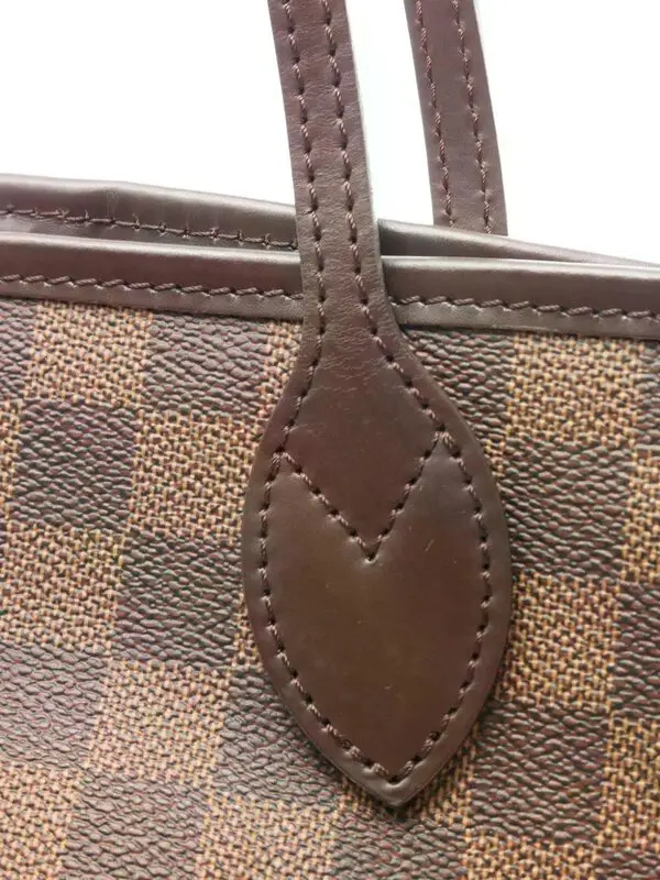 LOUIS VUITTON Damier Ebene Neverfull Pm Tote Bag