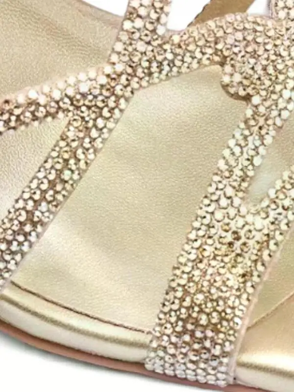 ALBANO Vanity Crystal-embellished Sandals