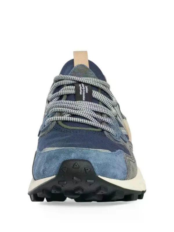 FLOWER MOUNTAIN Panelled Perforated Sneakers