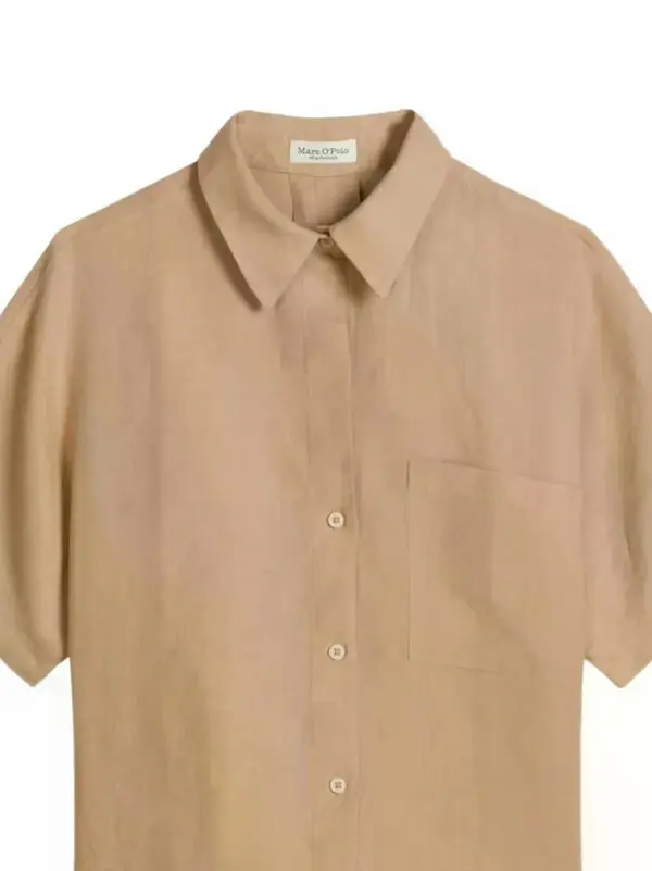 Marc O'polo Chest Patch Pocket Short Sleeve Blouse