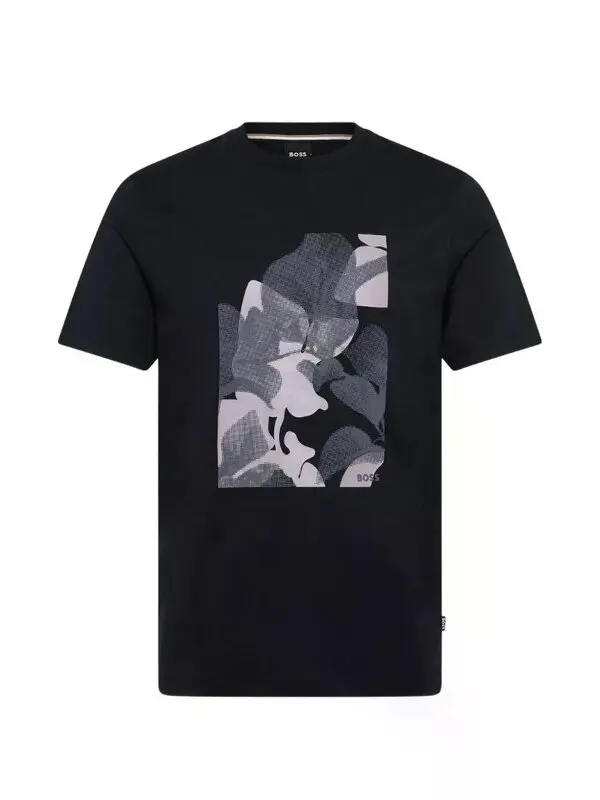 BOSS Graphic-print Crew-neck T-shirt