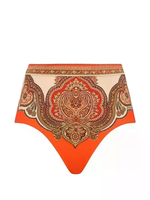 Zimmermann Paisley Print Bikini Bottom