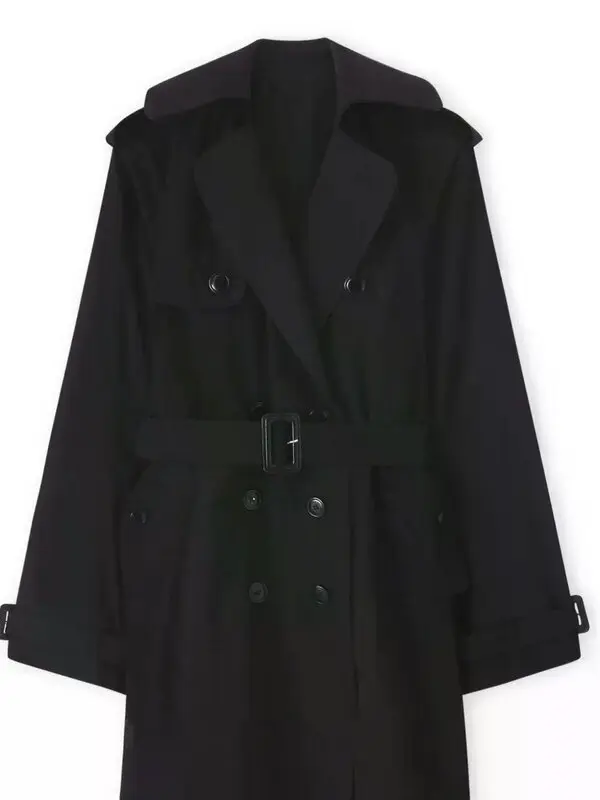 Ermanno Scervino Double-breasted Belted Trench Coat