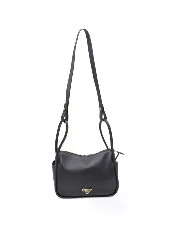 Prada Darling Leather Tote Bag - Black