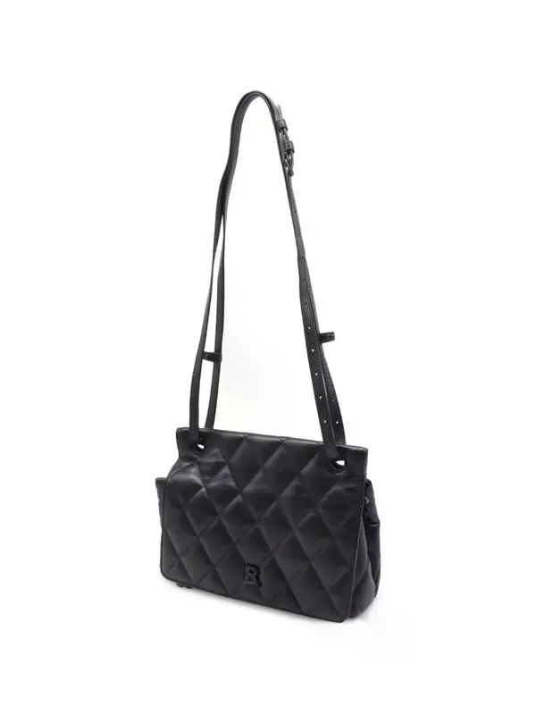 Balenciaga Quilted Shoulder Bag - Black