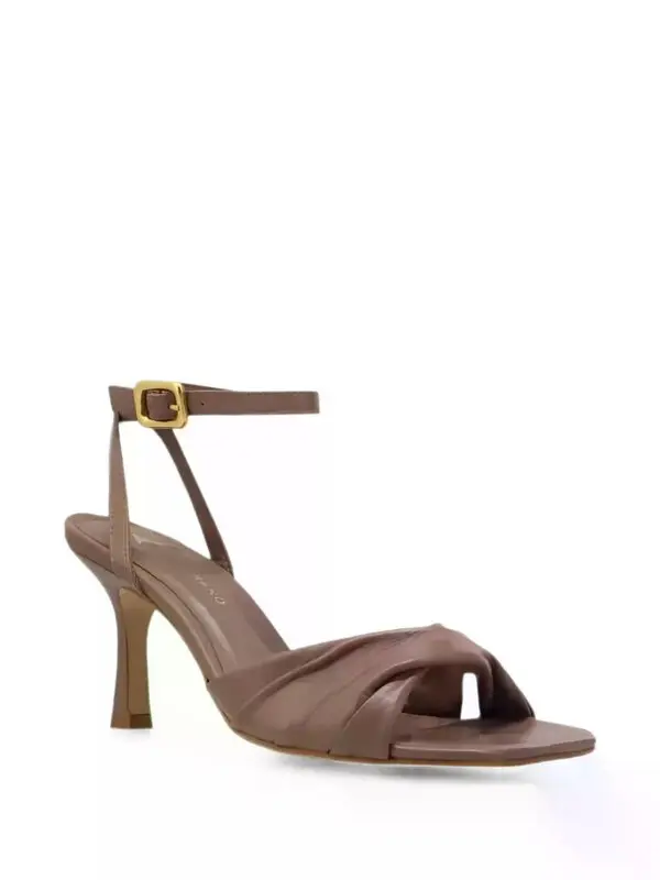 ANDREA CARRANO Ruched-strap Sandals
