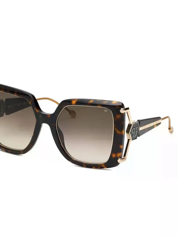 Philipp Plein Square Frame Sunglasses