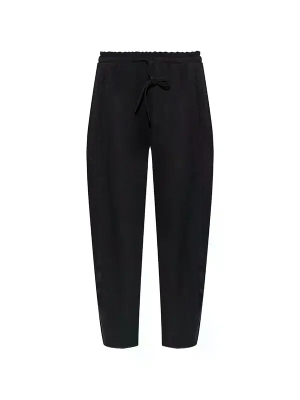Adidas Embroidered Logo Wide-leg Track Pants
