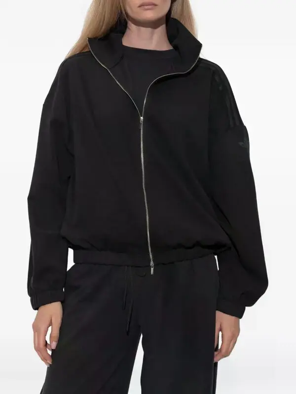Adidas Three-stripe Stand-up Collar Sweatshirt