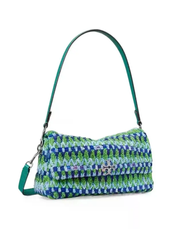 Tory Burch Charlie Beaded Shoulder Bag