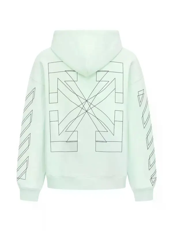 Off-White Outline Double Arrow Skate Hoodie