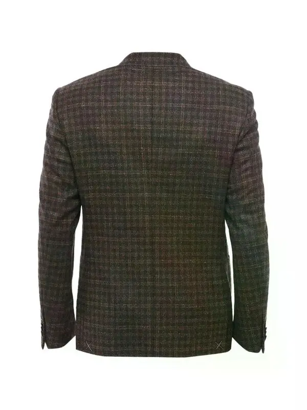 Corneliani Checked Patch-pocket Blazer