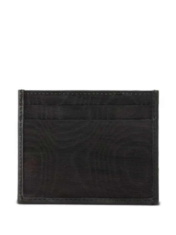 Valentino Garavani Vlogo Crystal-embellished Card Holder - Black