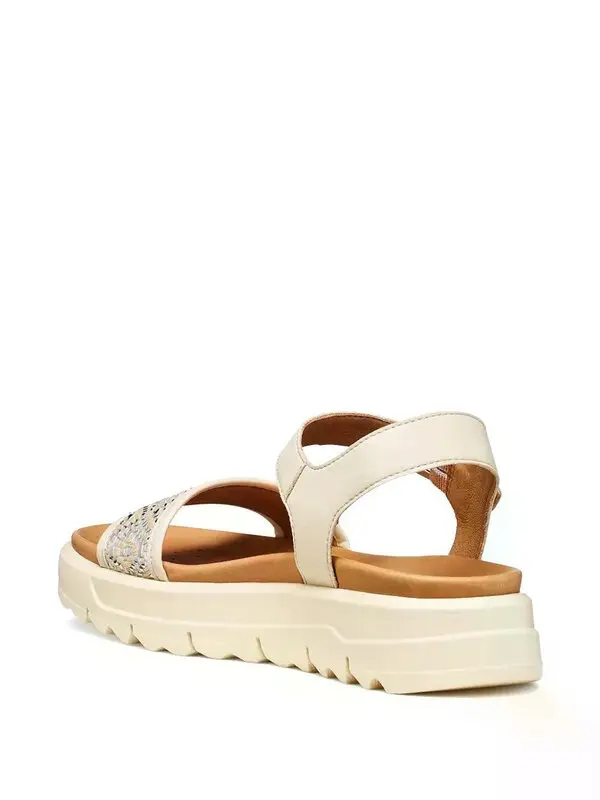 Geox Xand 2.1s Geometric-pattern Buckled Sandals